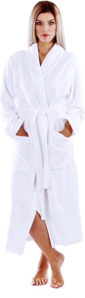 Sauna župan se šálovým límcem - bambusové vlákno 21 50 - L