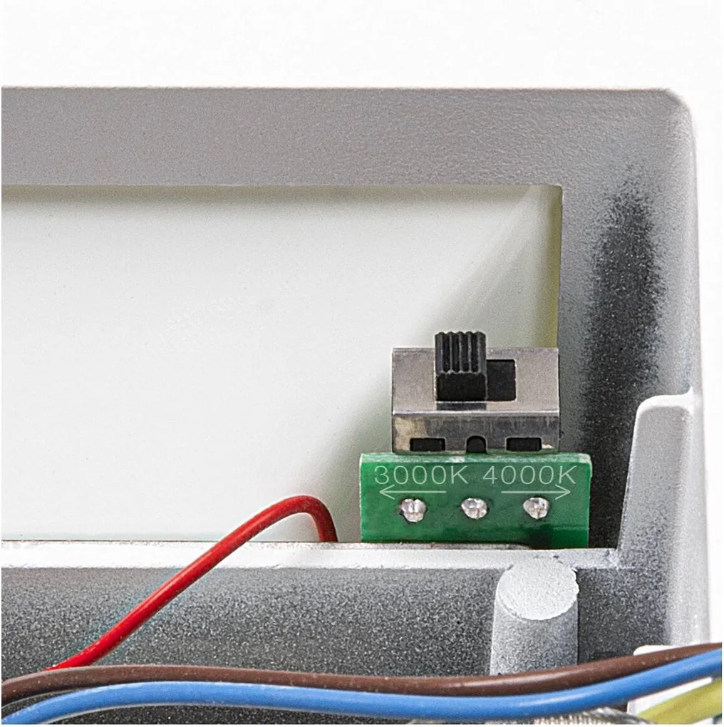 LA 1005149 SITRA S WL SINGLE venkovní LED nástěnné přisazené svítidlo bílé CCT switch 3000/4000 K - BIG WHITE (SLV)