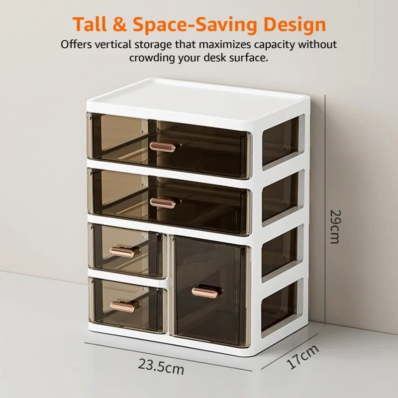 Flamenco Mystique Organizér, XL kosmetická krabička, vícepatrový školní CB78