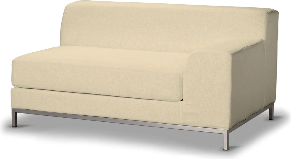 Potah na pohovku IKEA, pravé provevedení Kramfors 2-místná barva krémová látka lesklé, pletený vzor