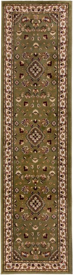 Flair Rugs, Běhoun Sincerity Royale Sherborne Green, 66x300, zelená, chodba / předsíň