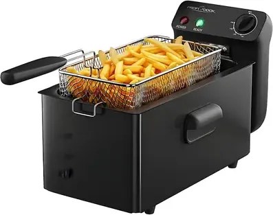 ProfiCook FR 1325 černá / Fritéza / studená zóna / 2000 W / 3 l / nere