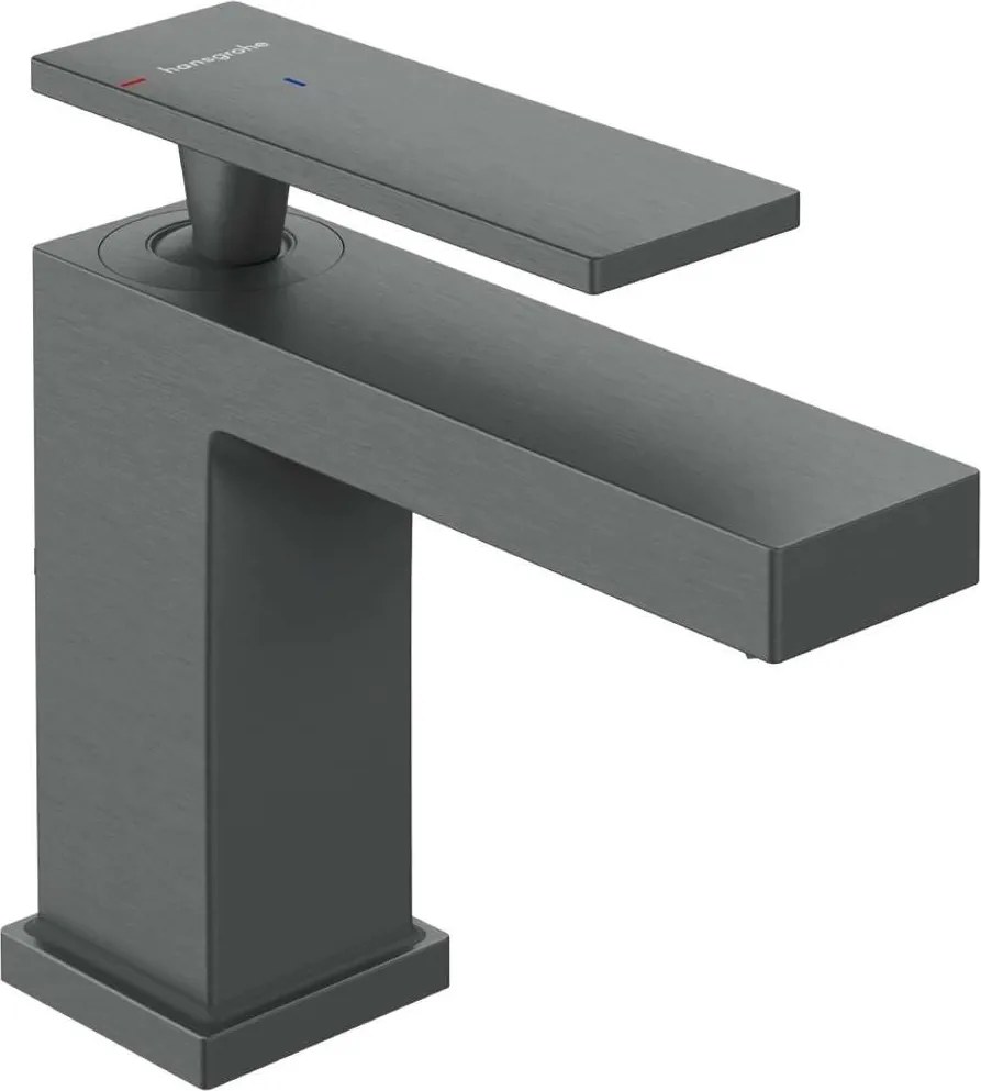Hansgrohe Tecturis E - Umyvadlová baterie, CoolStart, EcoSmart+, kartáčovaný černý chrom 73001340