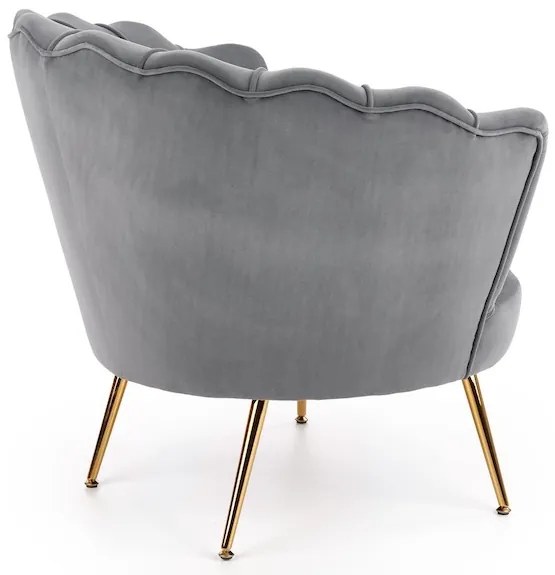 Křeslo Halmar AMORINITO šedé