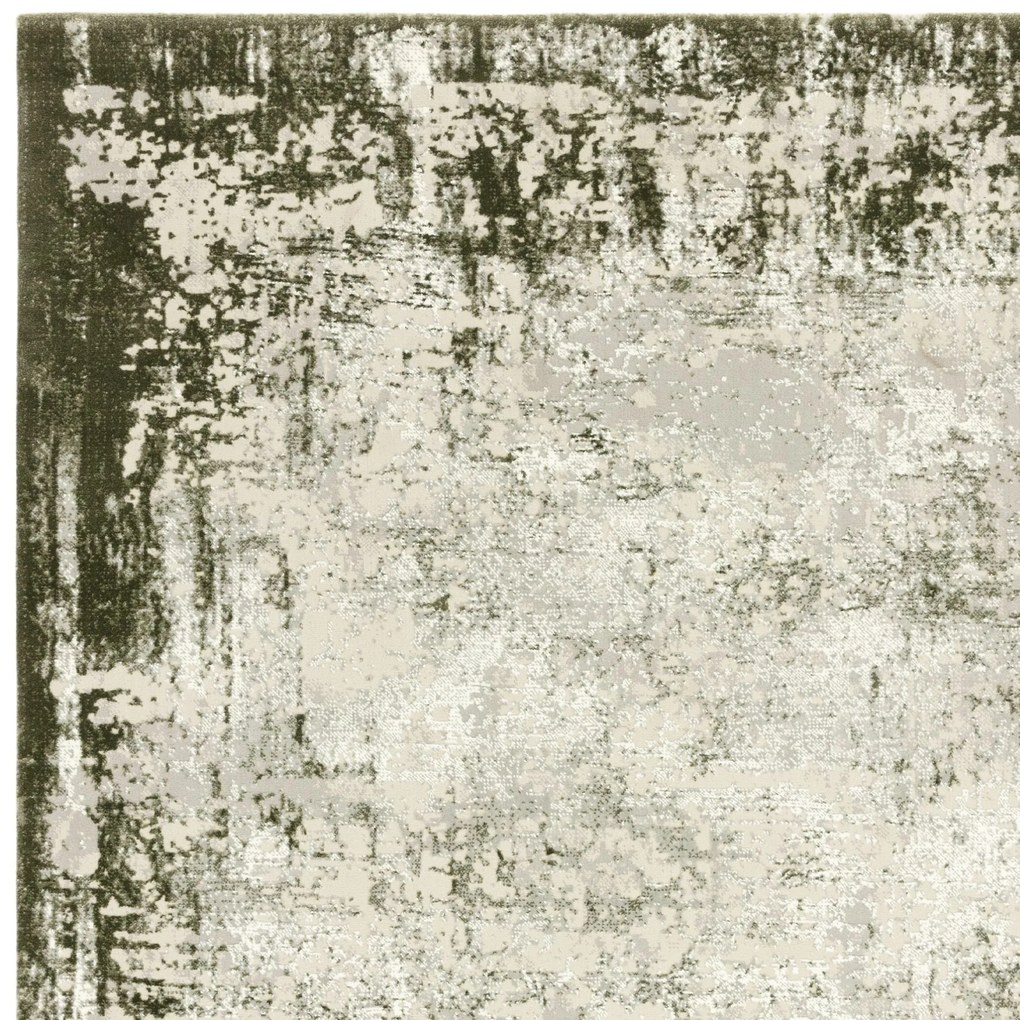 Tribeca Design Kusový koberec Zoom Border Green Rozměry: 240x340 cm