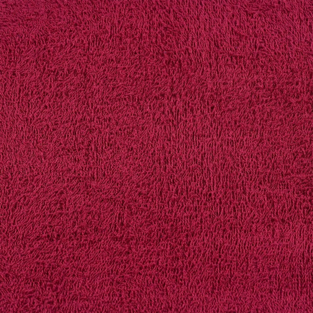 Ručníky pro hosty FROGN 2 ks bordó 30x50 cm 360 g/m² 136731