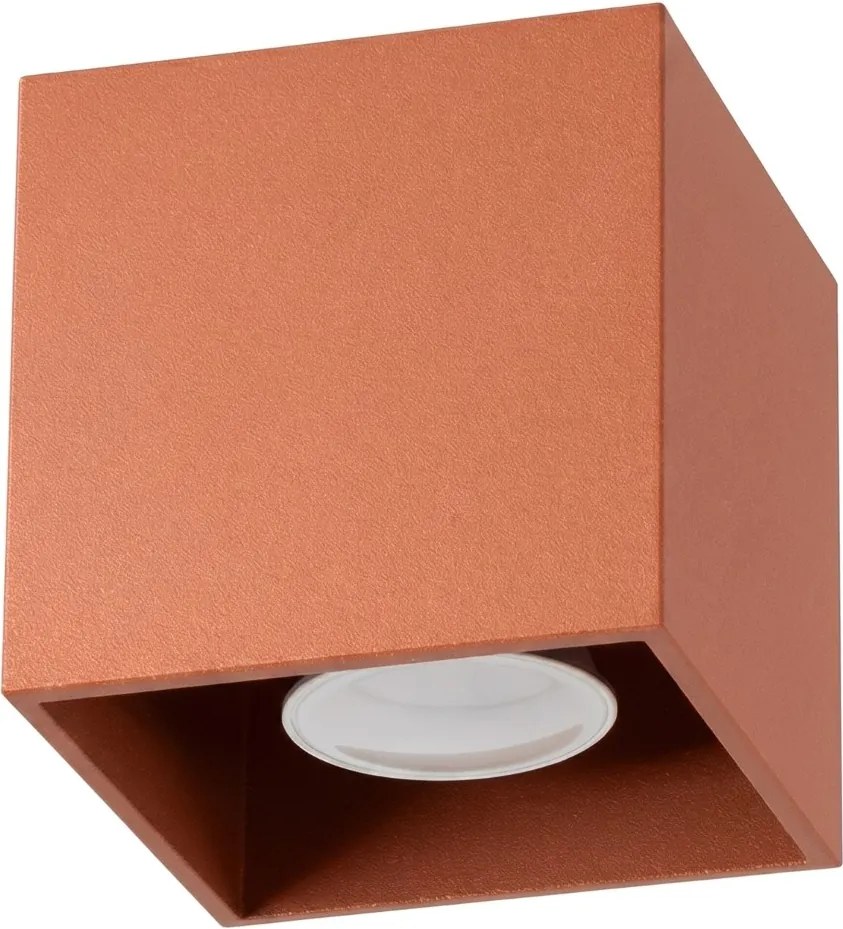 Sollux Lighting Stropní svítidlo QUAD 1 okrově červené