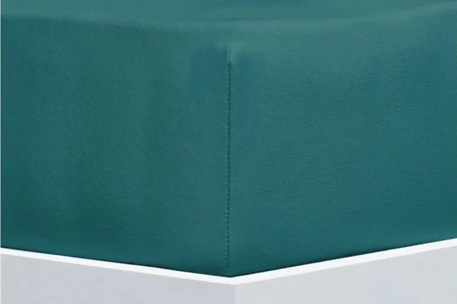 Florella Prostěradlo Avance Jersey 45 Petrol, 90-100x200 cm