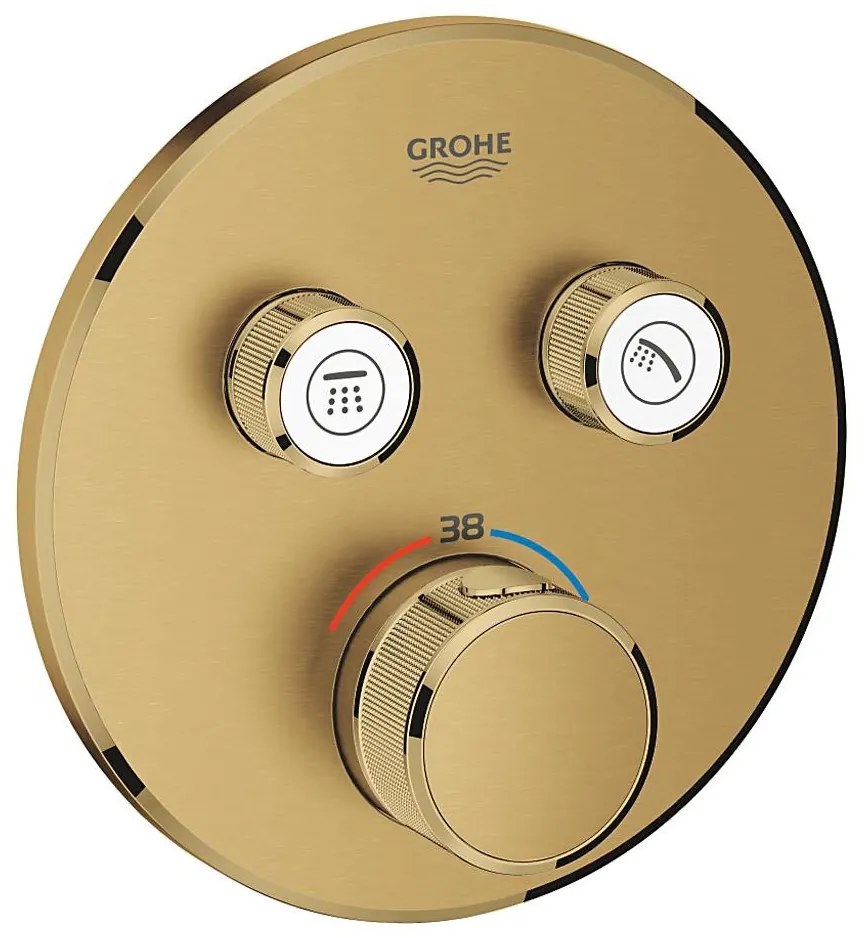 GROHE 29119GN0-Termostat pro podomítkovou instalaci GROHTHERM SMARTCONTROL zlatá