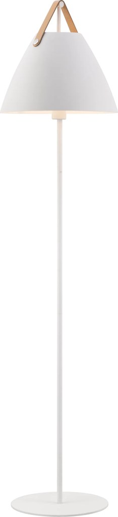 Stojací lampa Nordlux Strap (bílá) Stojací lampy kov, kůže IP20 46234001