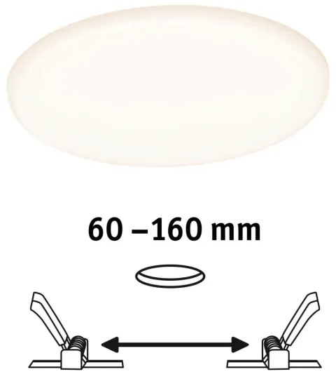 Paulmann 95386 - LED/15W IP44 Stmívatelné koupelnové svítidlo SMART VELUNA 230V
