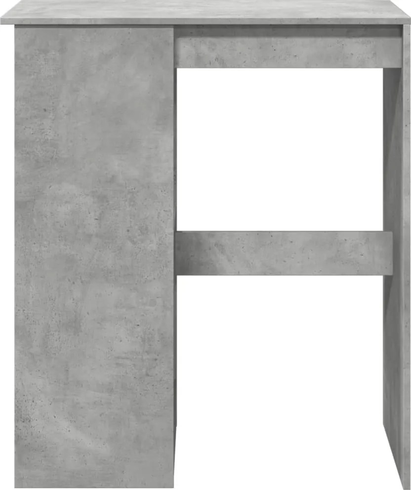 vidaXL Barový stůl s regály 90 x 47,5 x 103,5 cm kompozit [854337] Barva: kouřový dub