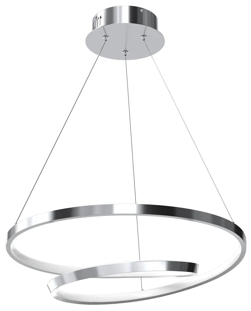 Závěsné LED svítidlo Lucero, 1x LED 48w, 4000k, ch