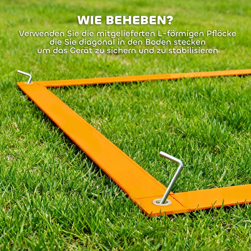 PawHut agility set pro psy se 4 výškově nastavitelnými agility překážkami, tyčemi, break boxem a skákacím kruhem pro efektivní výcvik psů | Aosom.de