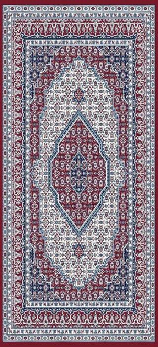 Vopi | Kusový koberec Silkway W2308 red - 120 x 180 cm
