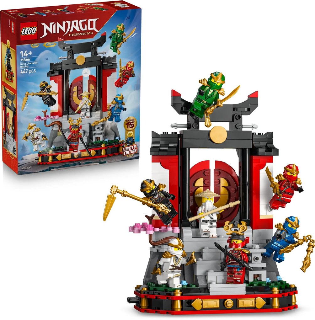 Lego® ninjago® 71866 výstavka nindžů: 15 let ninjago 5702018055748