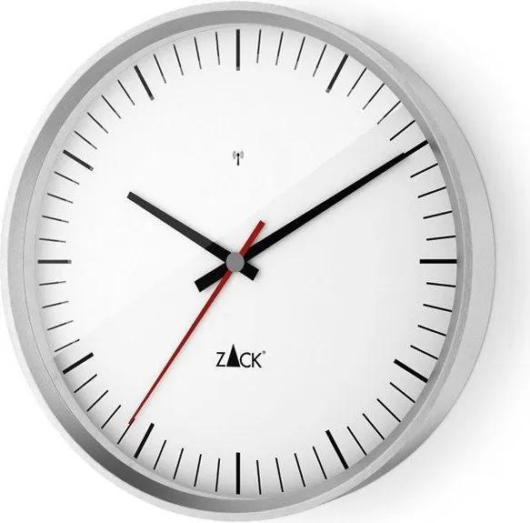 Rádiem řízené nástěnné hodiny Vida 30 cm bílé