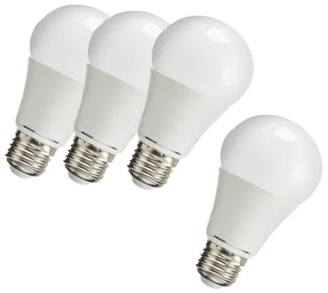 BERGE AKCE 3+1 LED žárovka - E27 - 10W - 800Lm - teplá bílá