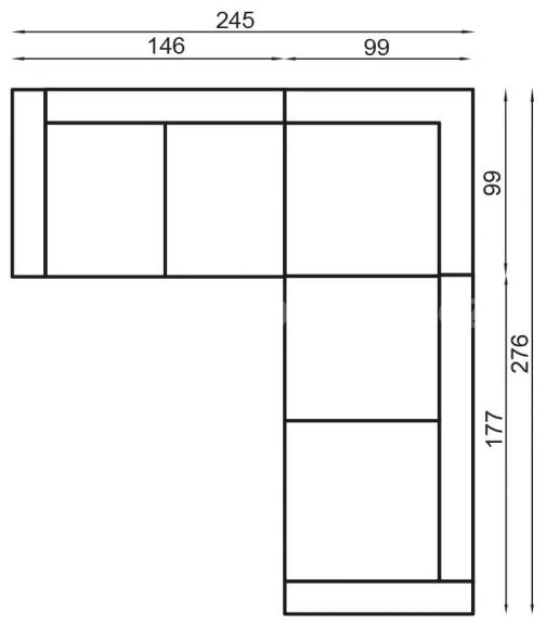Sedací souprava PARIS 3