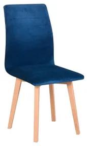 Jídelní židle LUNA 2 Bílá Tkanina 15B