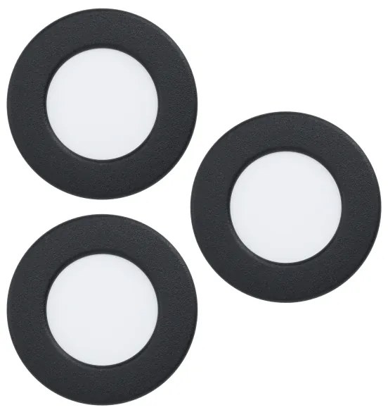 Eglo 99146 - SADA 3x LED podhledové svítidlo FUEVA 5 LED/2,7W/230V
