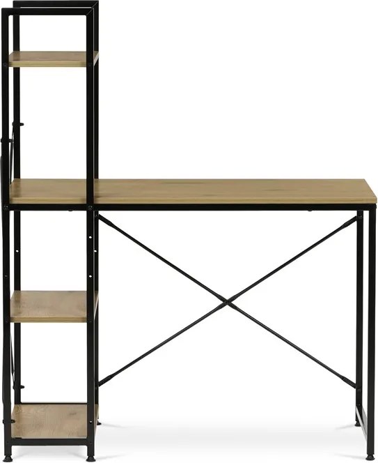 Autronic Pracovní stůl 100x48cm, mdf, bělený dub, GD-512 WT Odstín: Staré dřevo
