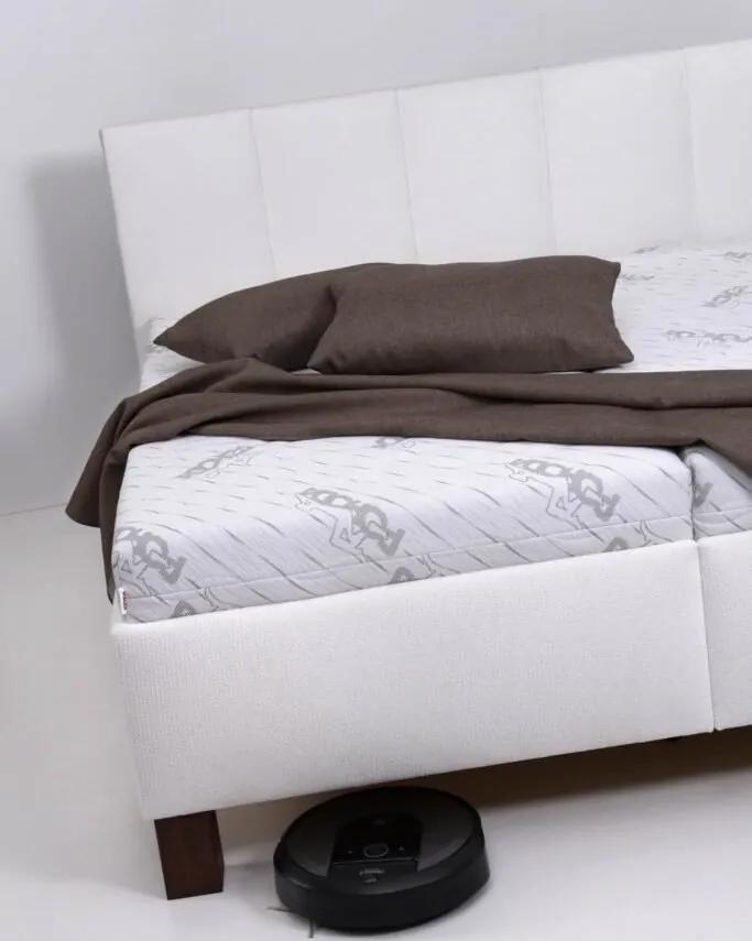 Pohoda Čalouněná postel SARAY s úložným prostorem a volně loženou matrací | Látka: Alfa 18,Šířka matrace: 160 cm