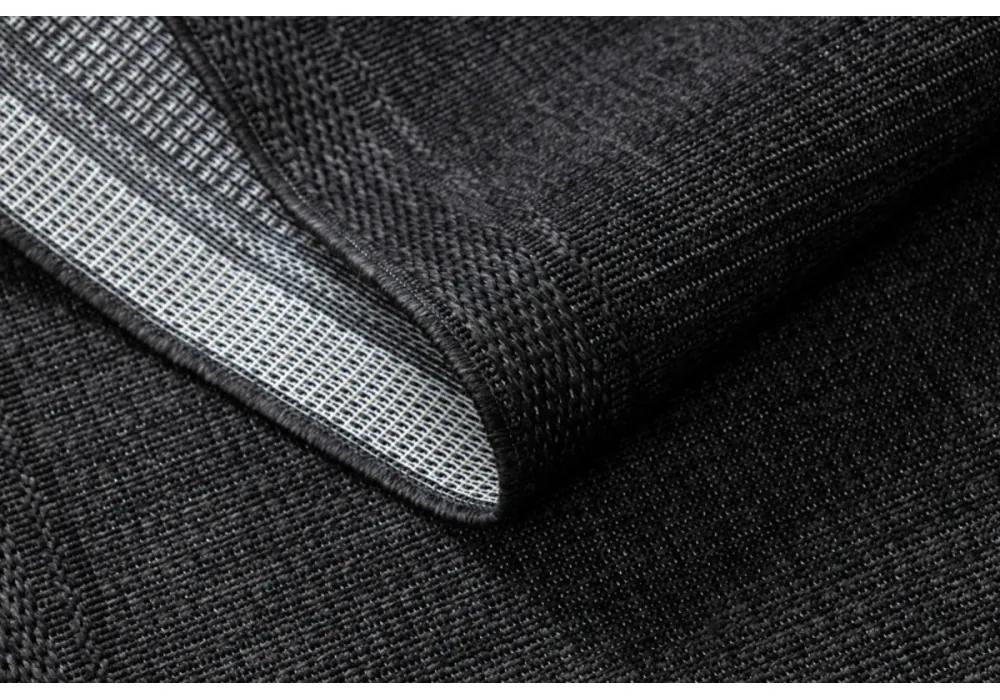 Kusový koberec Dimara černý atyp 60x300cm