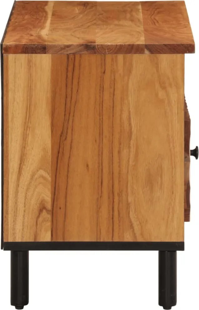 vidaXL TV skříňka 80x33x46 cm masivní akáciové dřevo [356872] Barva: Přírodní