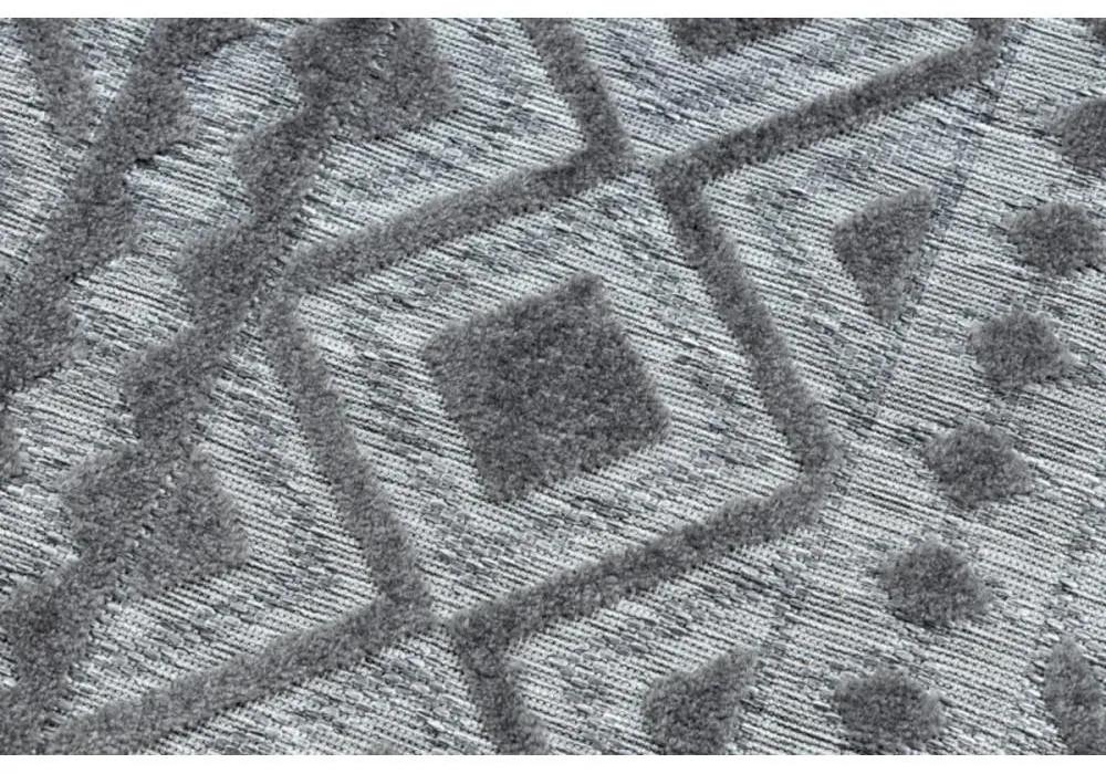 Kusový koberec Jonas šedý 80x250cm