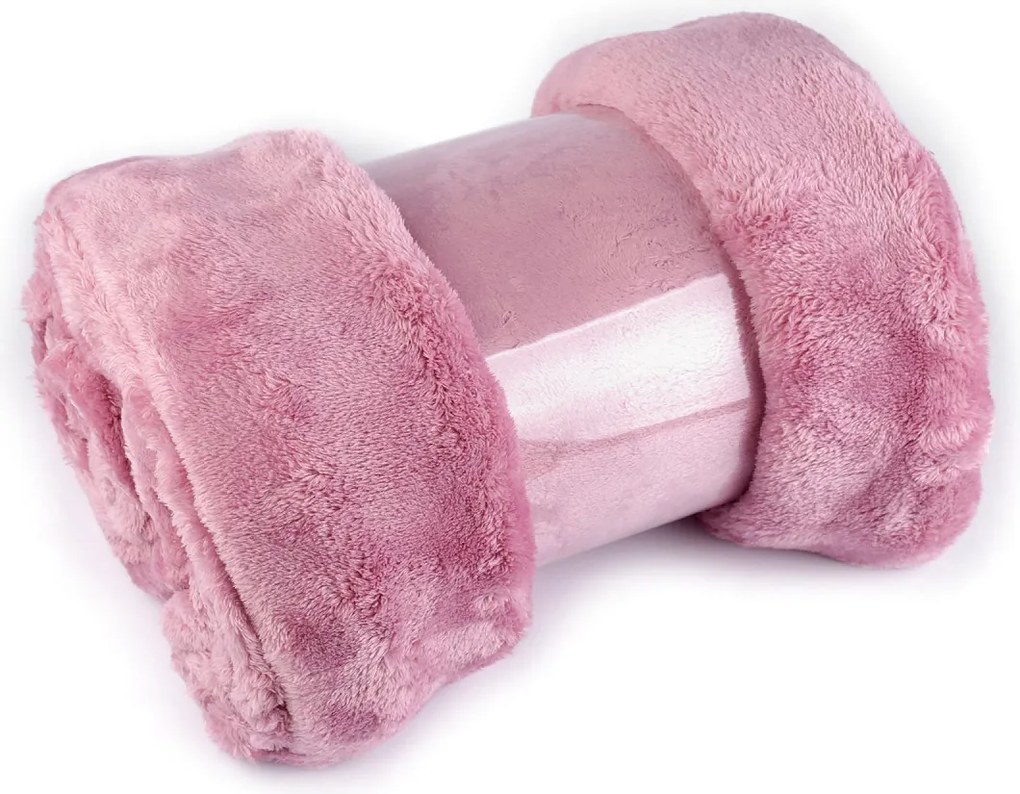 LADO Deka bubble fleece 150x200 cm Varianta: 6 pink, Balení: 1 ks