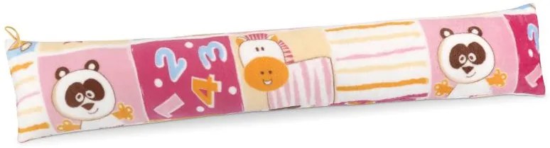 Bellatex LIN těsnicí válec 15x85 cm Patchwork Růžová