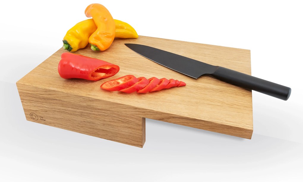 Kuchyňské prkénko Chef's Board Large s nožem CLAP DESIGN