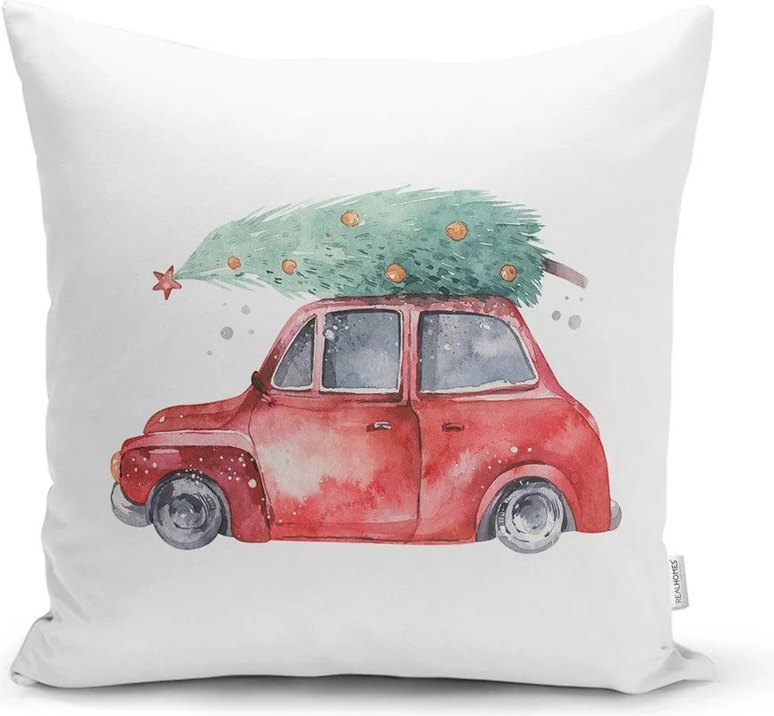 Povlak na polštář s vánočním motivem 43x43 cm Merry Christmas – Mila Home