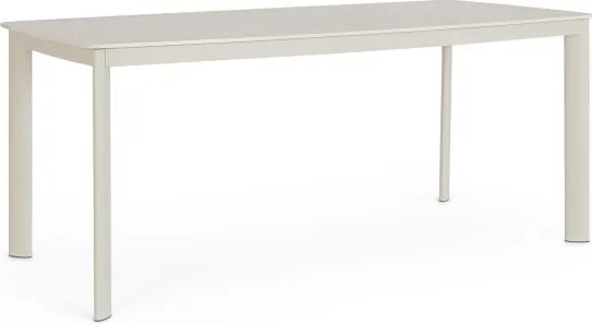 BIZZOTTO Zahradní jídelní stůl ALCORA 180x90 cm béžový 8051836785212
