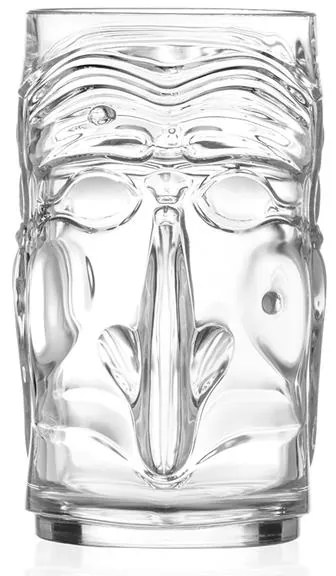 RCR SKLENICE NA VODU TIKI PULCINELLA 450ML SADA 4 KS