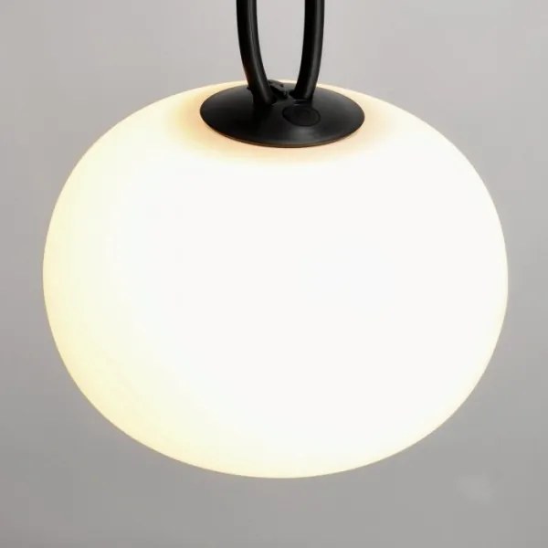 LED Stm. nabíjecí venkovní svítidlo VENEZIA LED/1,5W/5V 2500K IP54 2600mAh černá