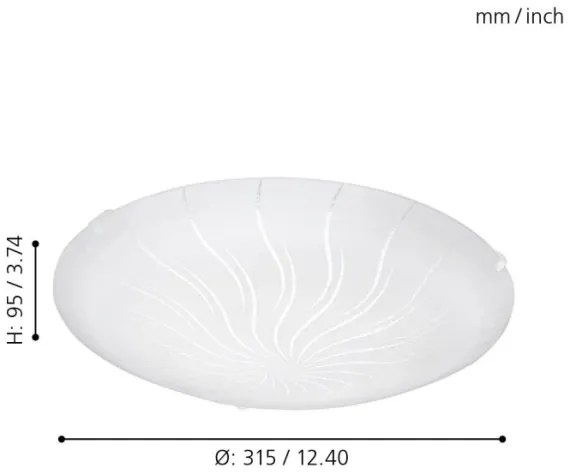 Eglo 96111 - LED stropní svítidlo MARGITTA 1 LED/11W/230V
