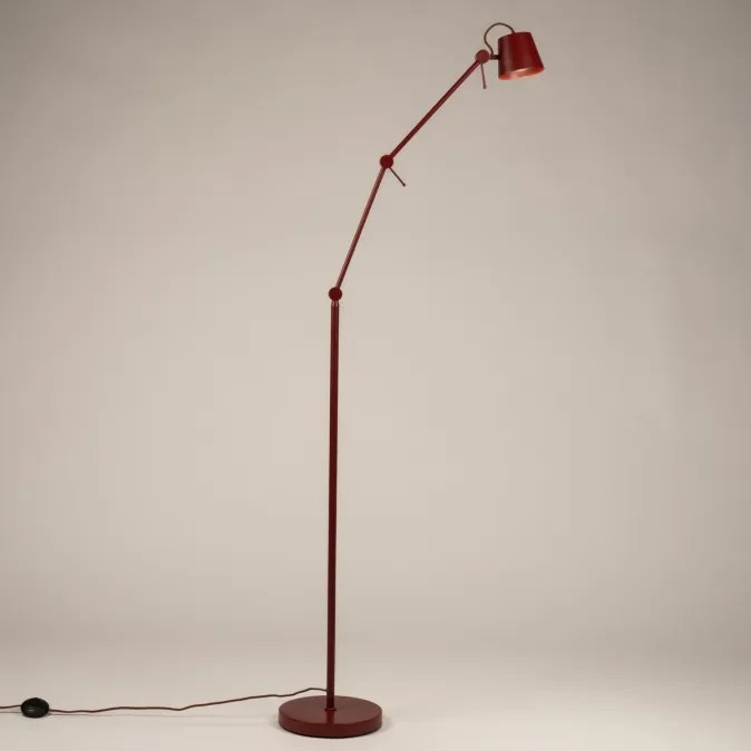 Stojací designová lampa Snap Fosca Red Mini