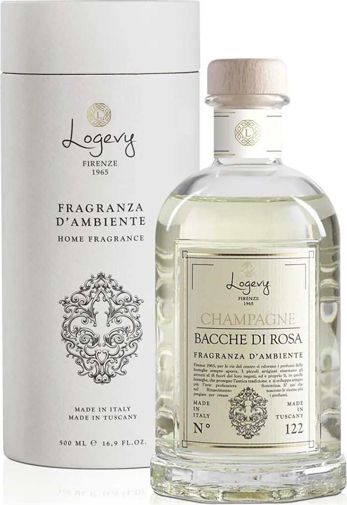 Logevy Firenze 1965 difuzér Champagne & Bacche di Rosa Objem: 100 ml
