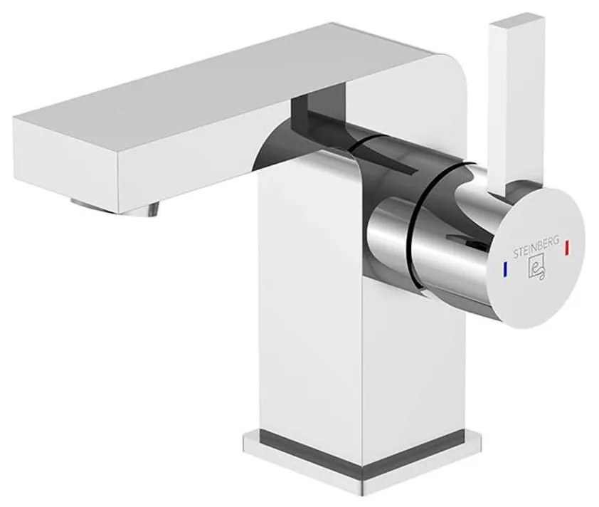 Steinberg 120 - Umyvadlová baterie s výpustí, chrom 120 1000