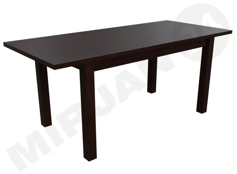 Rozkládací stůl A18 80x140x180 cm, Barva dřeva: bílá