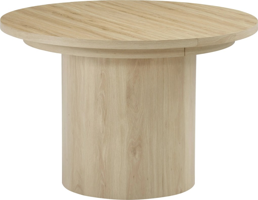 XXXLutz JÍDELNÍ STŮL, barvy dubu, 115-268/115/76 cm P & B - Jídelní stoly - 001467006401