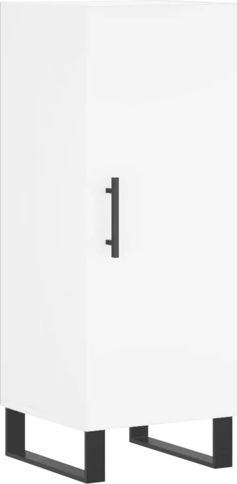 vidaXL Skříň highboard 34,5 x 34 x 180 cm kompozitní dřevo [3198809] Barva: Betonová šedá