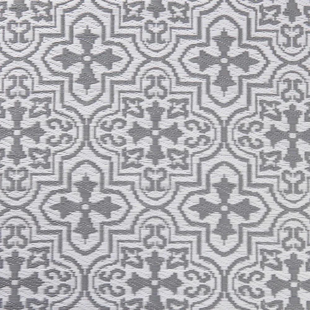 Butlers COLOUR CLASH Venkovní koberec kachličky 180 x 120 cm - šedá/bílá