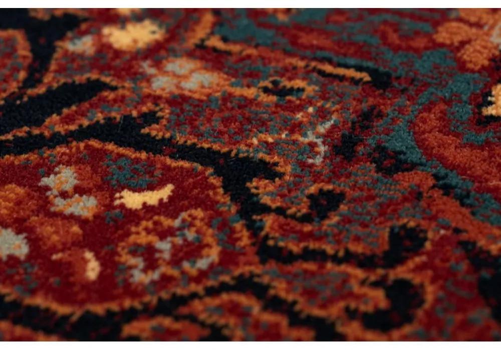 Vlněný kusový koberec Kain rubínový 300x400cm
