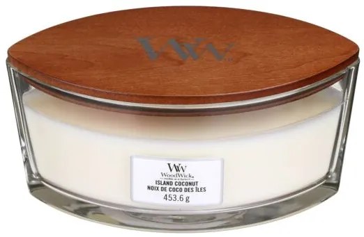 WoodWick Svíčka loď Island Coconut, 453 g