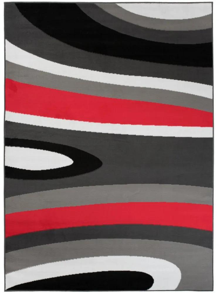 Kusový koberec PP Mark červený 300x400cm