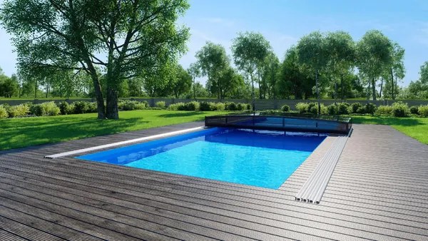 Skimmerový bazén QBIG BENEFIT 4 x 8 x 1,5 m - Světle modrý