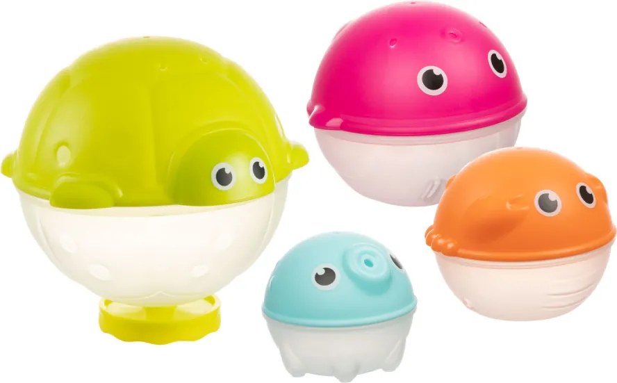 Canpol babies Sada kreativních hraček do vody s dešťovou sprchou OCEÁN